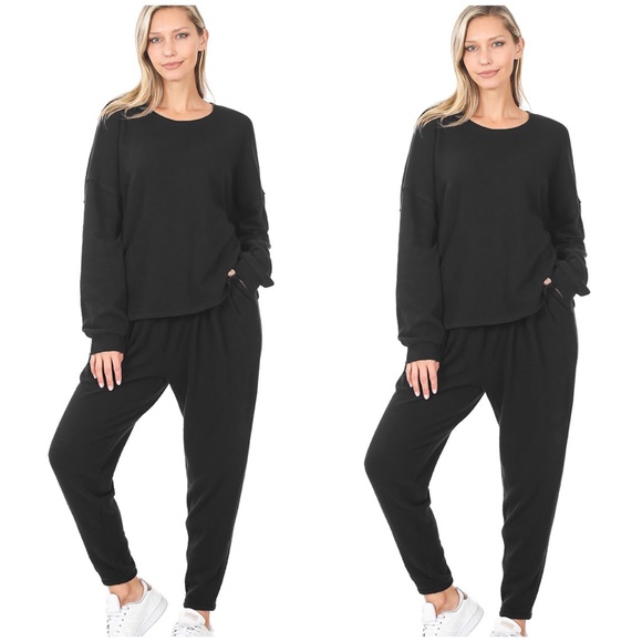 Zenana Outfitters | Pants & Jumpsuits | Zenana Oversized Loungewear Set ...
